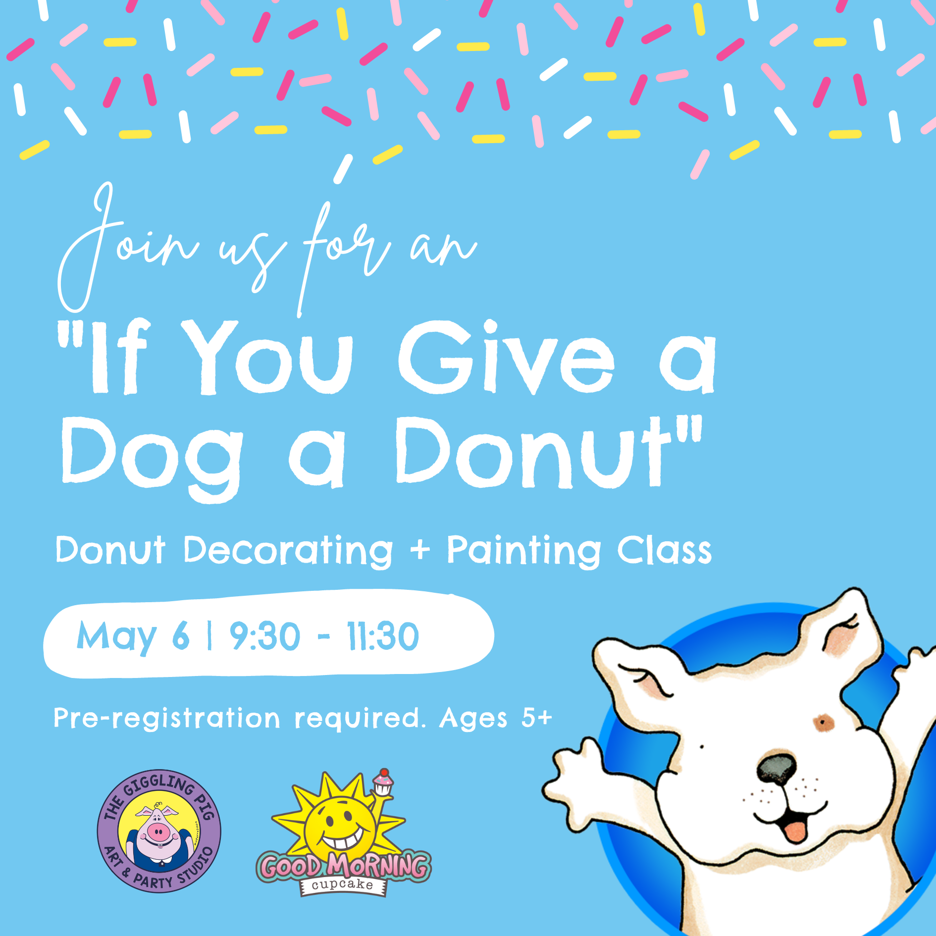 "If You Give a Dog a Donut" Class!