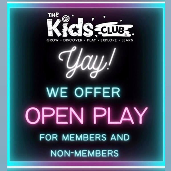 FAMILY OPEN PLAY (All ages)