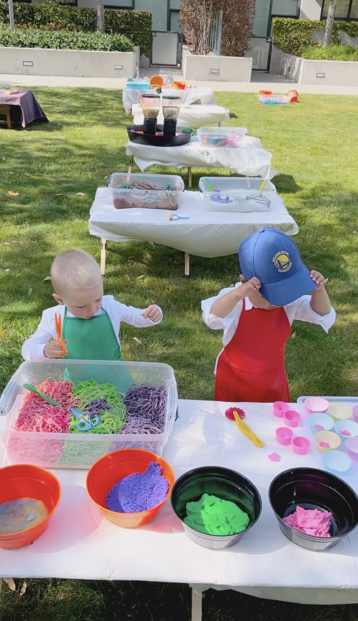Sensory explorers. Sunday messy play @ Mission Creek Park