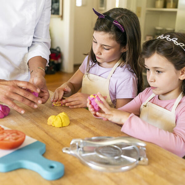 Edible Art and Colors of the Rainbow Cooking Camp